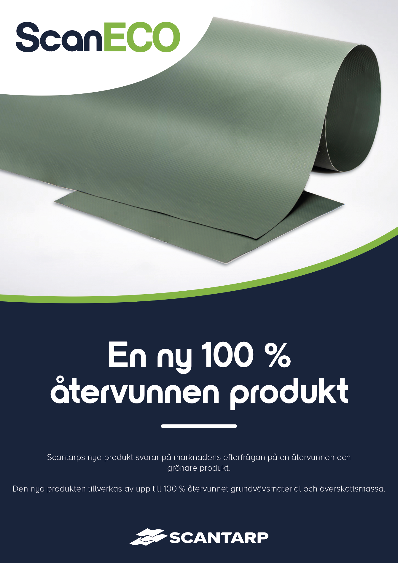 ScanECO - En ny 100 % återvunnen produkt - Scantarp
