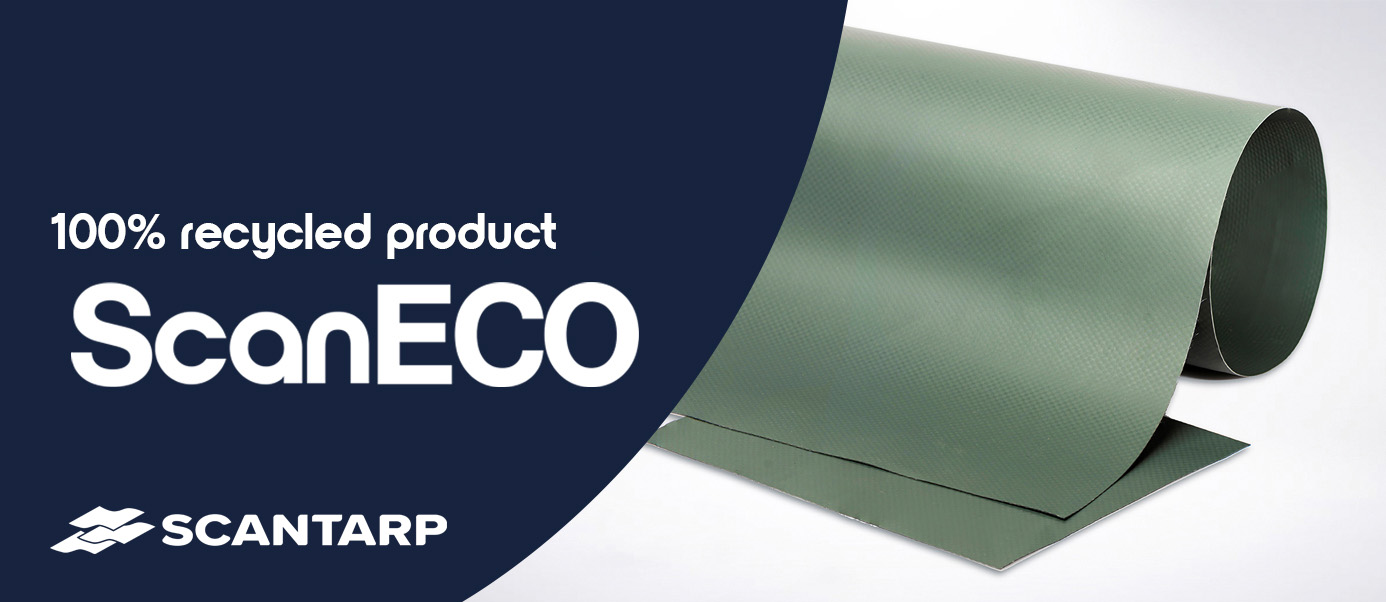 ScanECO – 100% recycled technical fabric - Scantarp